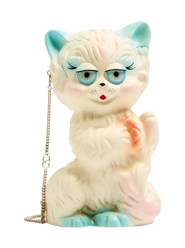 Valentino Garavani Le Chat De La Maison Clutch Bag - Multicolor
