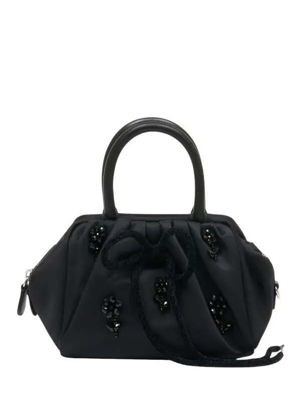 Simone Rocha Beaded Handbag - Black
