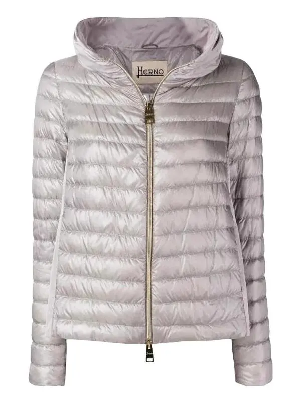 Herno Ladybug Zip-up Padded Jacket - Gray