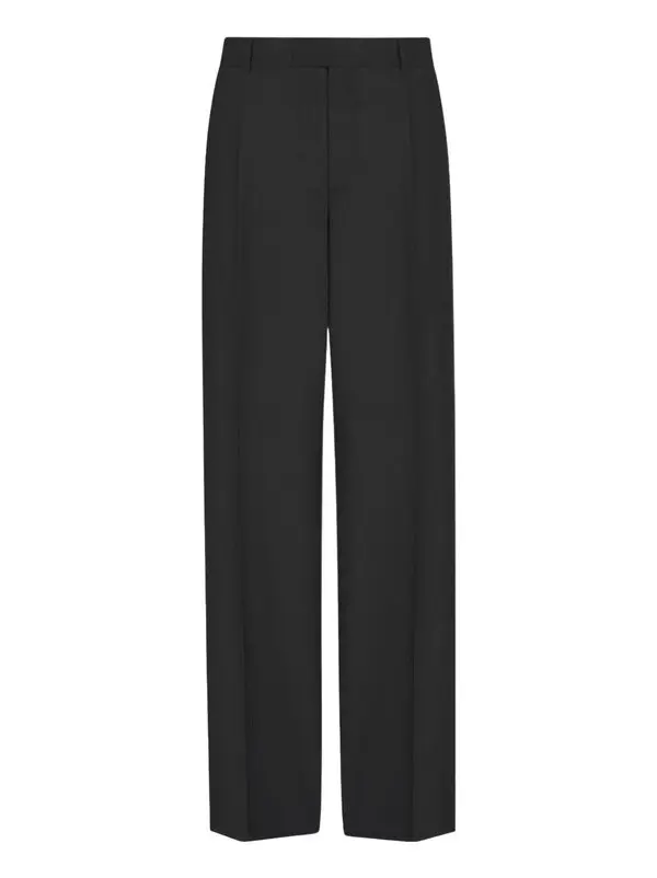 Dior Tailored Wide-leg Pants - Black