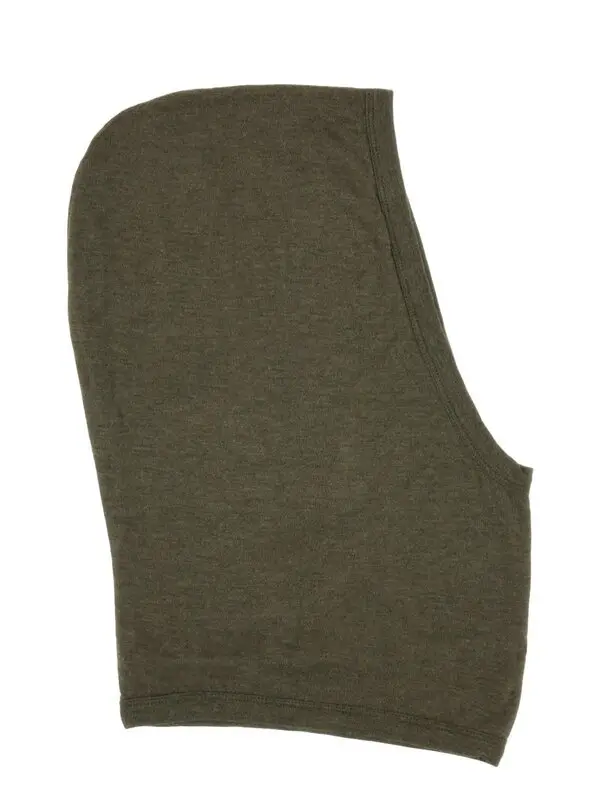 Rick Owens Ribbed Hood - Green