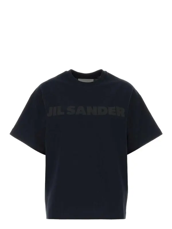 JIL SANDER Logo T-shirt - Black