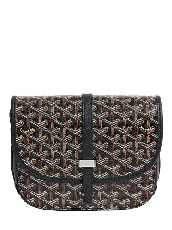 Goyard Belvédère Small Shoulder Bag - Black
