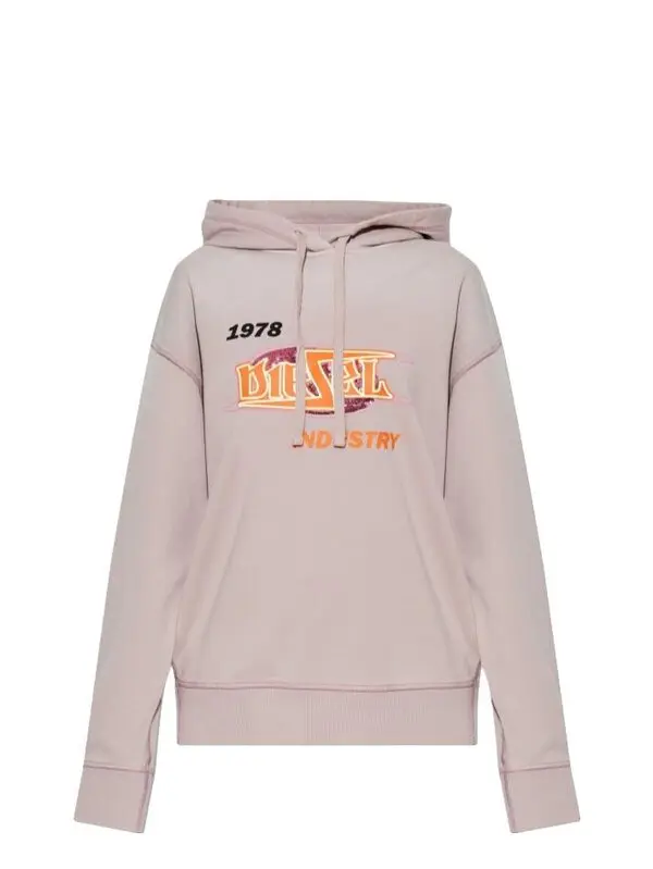 DIESEL® F-buxt-hood-p2 Hoodie - Nude