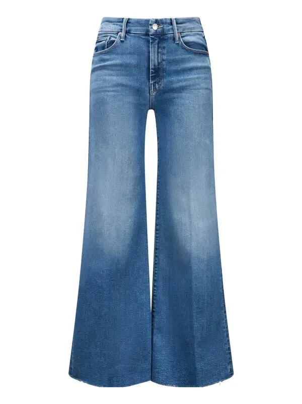 MOTHER The Roller Fray Jeans - Blue