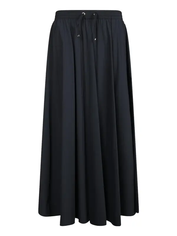 Herno Drawstring Maxi Skirt - Black