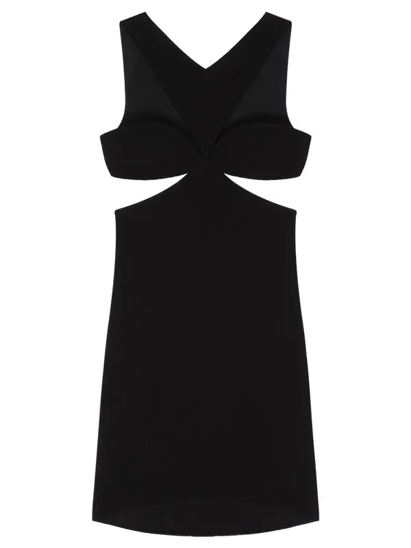 Givenchy Cut-out Mini Dress - Black