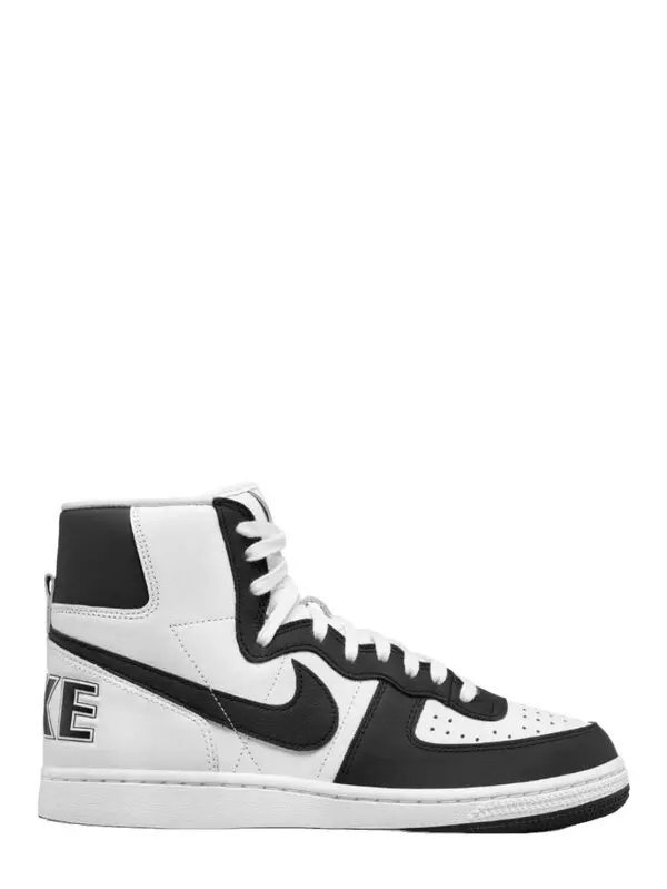Comme Des Garçons X Nike Terminator High Top Sneakers - White