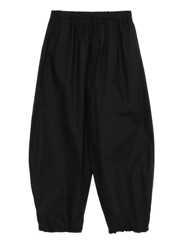 Pinko Lightweight Drawstring Balloon Pants - Black