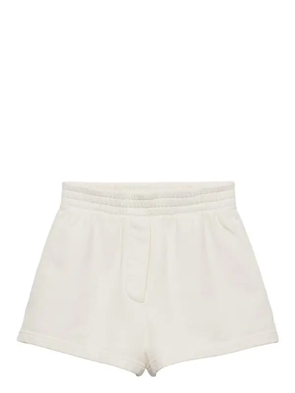 Prada Elasticated Waistband Shorts - Neutral Color