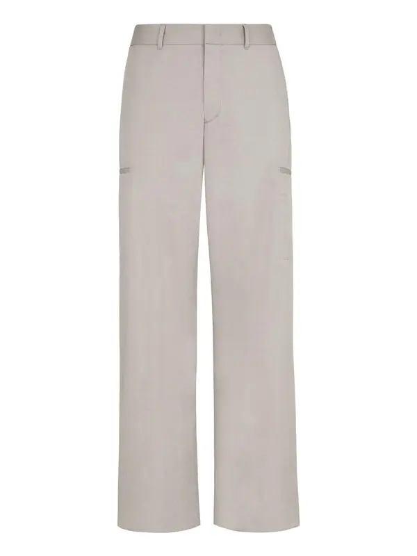 Fendi Straight-leg Cargo Trousers - Grey