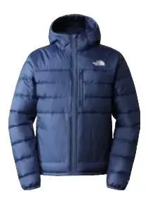 The North Face Hooded Long-sleeved Zip-up Jacket - Blue
