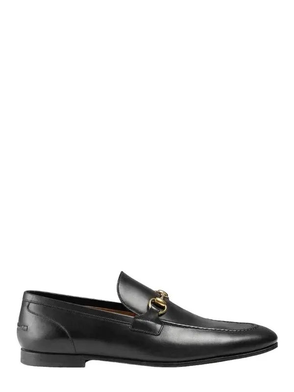 Gucci Jordaan Horsebit Loafers - Black