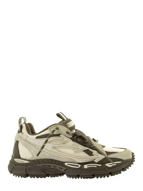 Off-White Be Right Back" Lace-up Sneakers - Green
