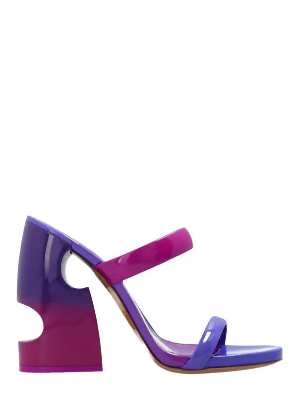 Off-White Shade Meteor Mules - Purple