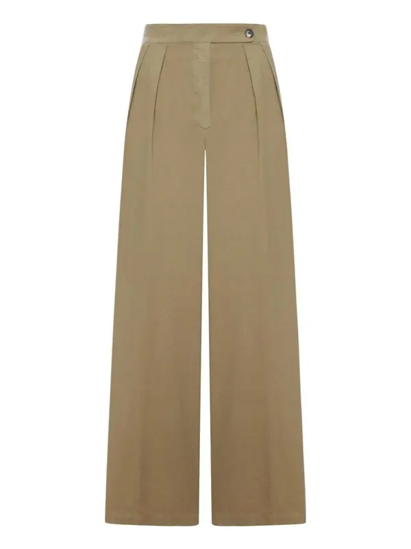 Dries Van Noten Wide-leg Casual Pants - Cement