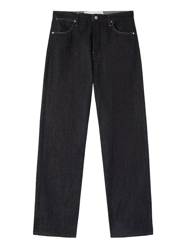 JIL SANDER Mid-rise Straight Leg Jeans - Smart Blue
