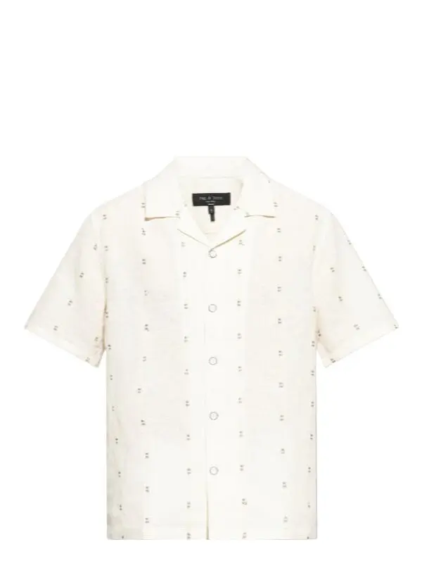 RAG  BONE Short-sleeved Shirt - Cream
