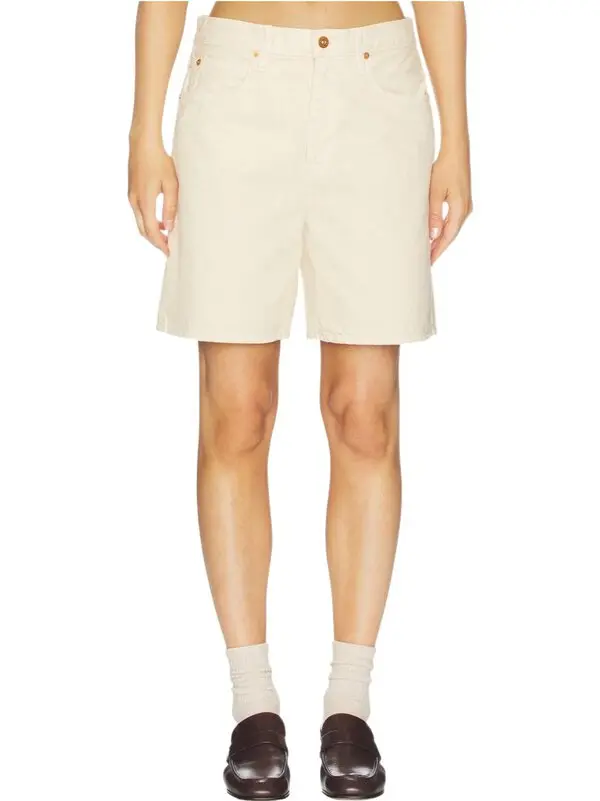 SLVRLAKE Belt Loop Shorts - Nude