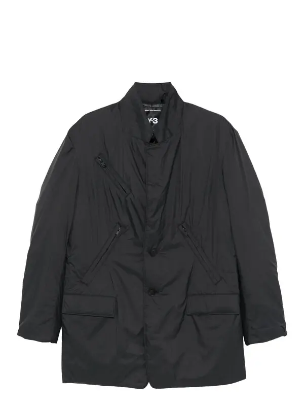 Y3 Padded Multi-pocket Jacket - Black