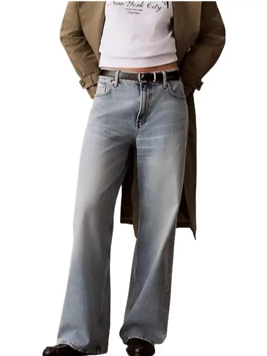 Calvin Klein 90s Straight-leg Jeans - Black