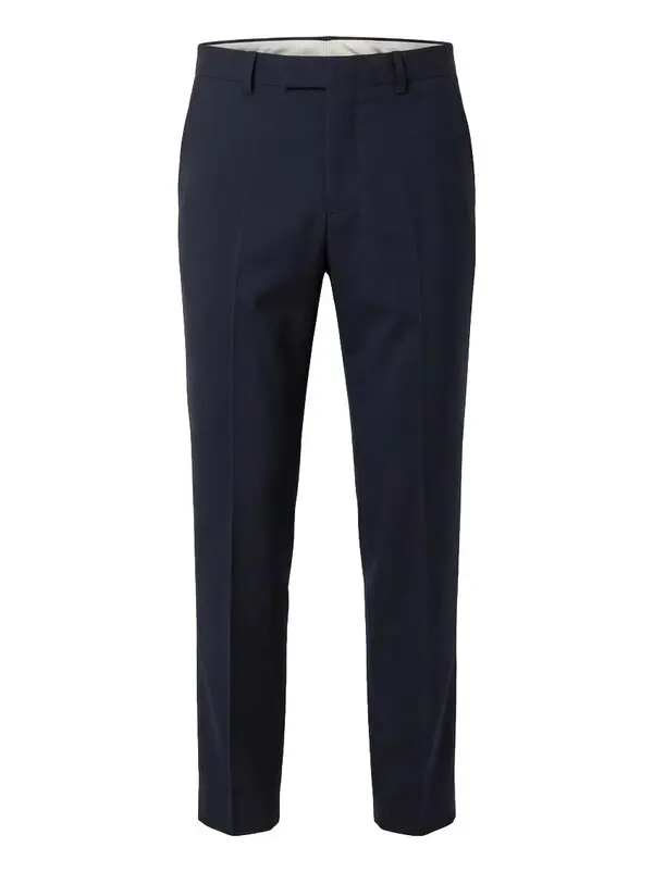 Gucci Tailored Trousers With Embossed Detail - Black