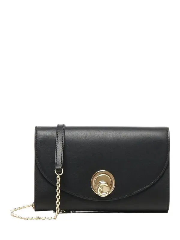 COCCINELLE Nikla Foldover Small Crossbody Bag - Black