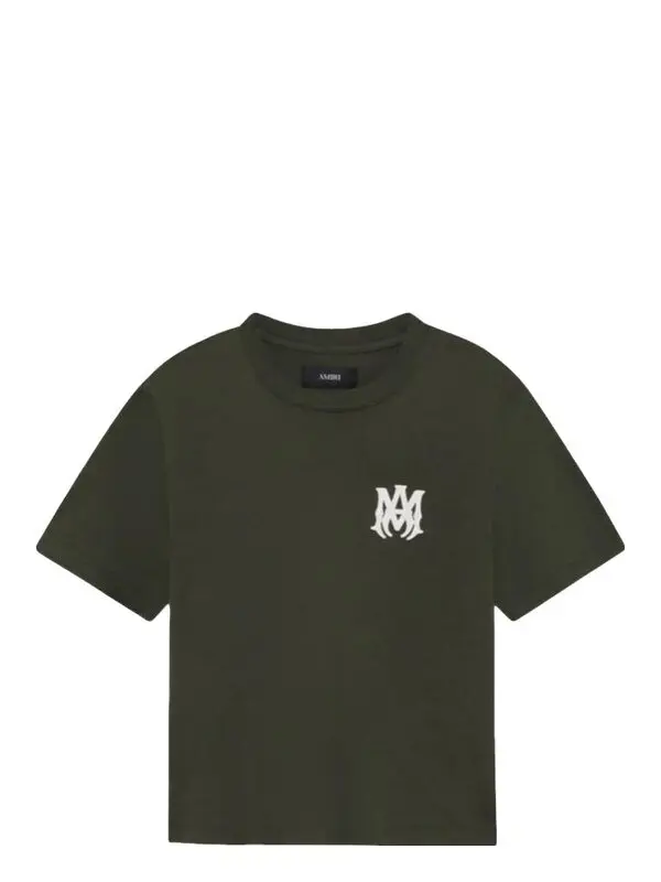 Amiri Logo-printed Crewneck T-shirt - Black