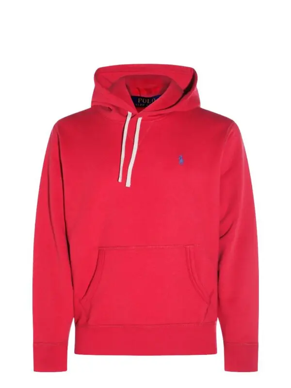 Polo Ralph Lauren Rl Fleece Hoodie - Red
