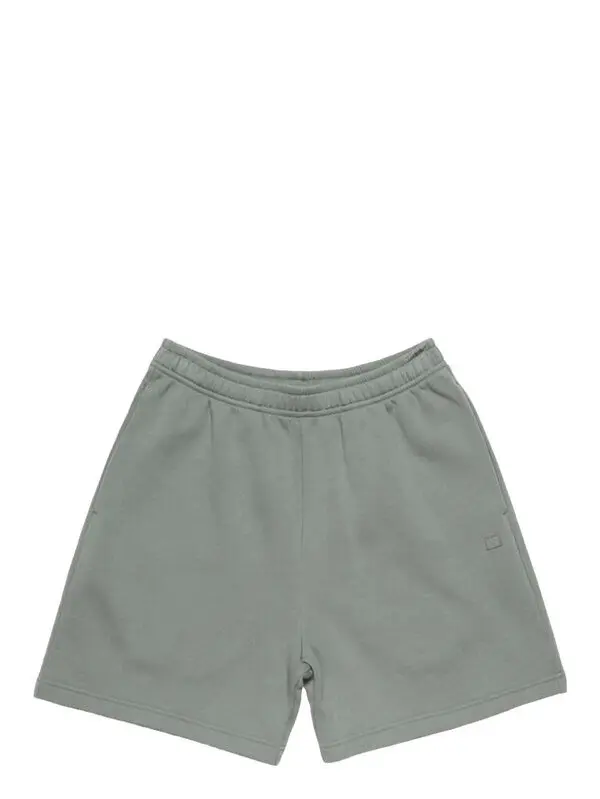 Acne Studios Logo Patch Mid-thigh Shorts - Stone Gray