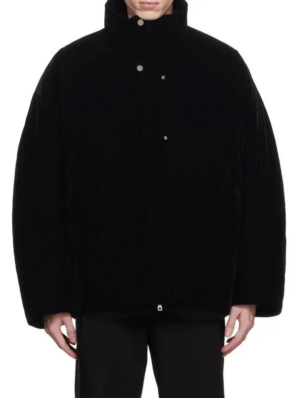 WOOYOUNGMI High Collar Down Jacket - Black