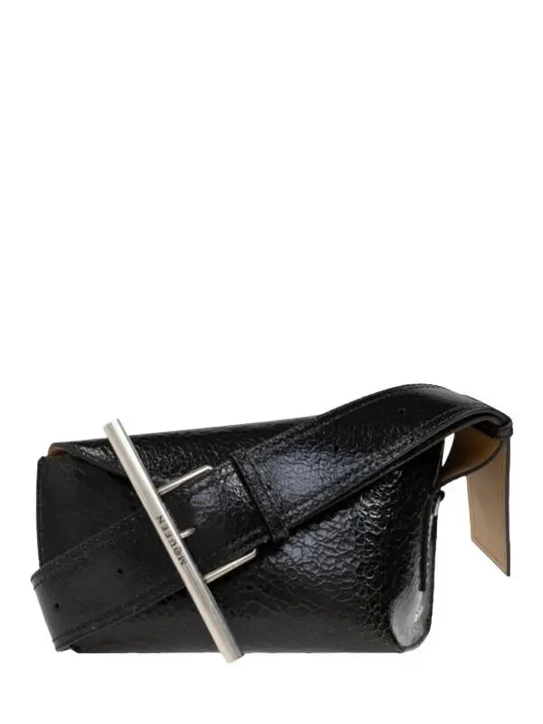 Alexander McQueen T-bar Buckled Belt Bag - Black