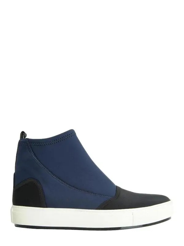Marni Two-tone Ankle Boots - Blue
