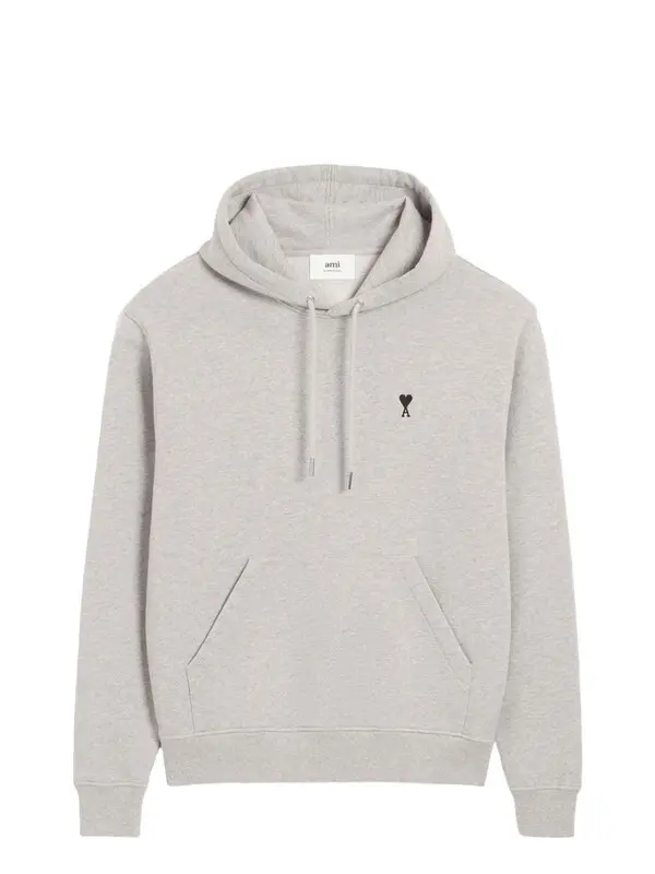 Ami De Coeur Cotton Hoodie - Heather Ash