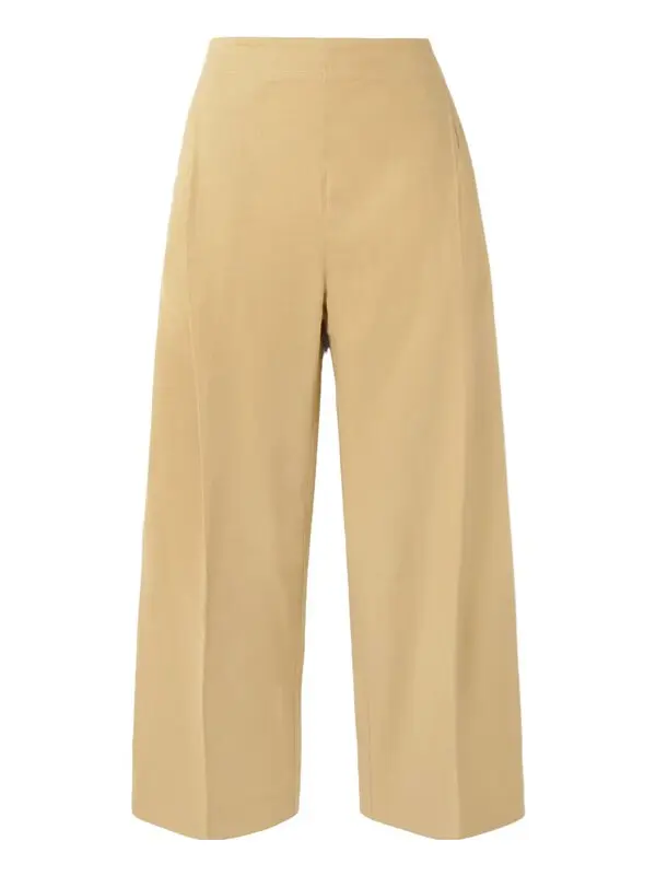 Tove Ornella Wide-leg Pants - Sand-colored