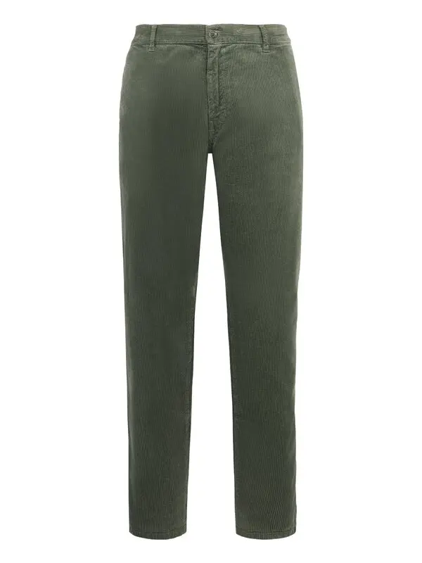 Aspesi Low-top Corduroy Trousers - Green