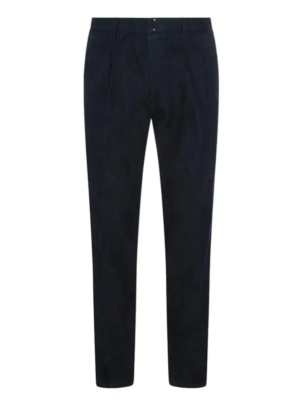 Incotex Pleated Slim Jeans - Blue