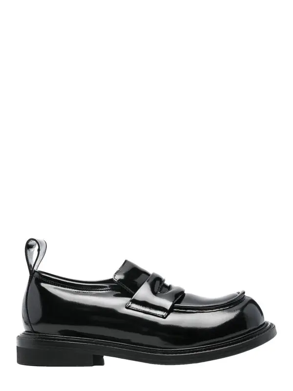 Moschino Slip-on Flat Shoes - Black