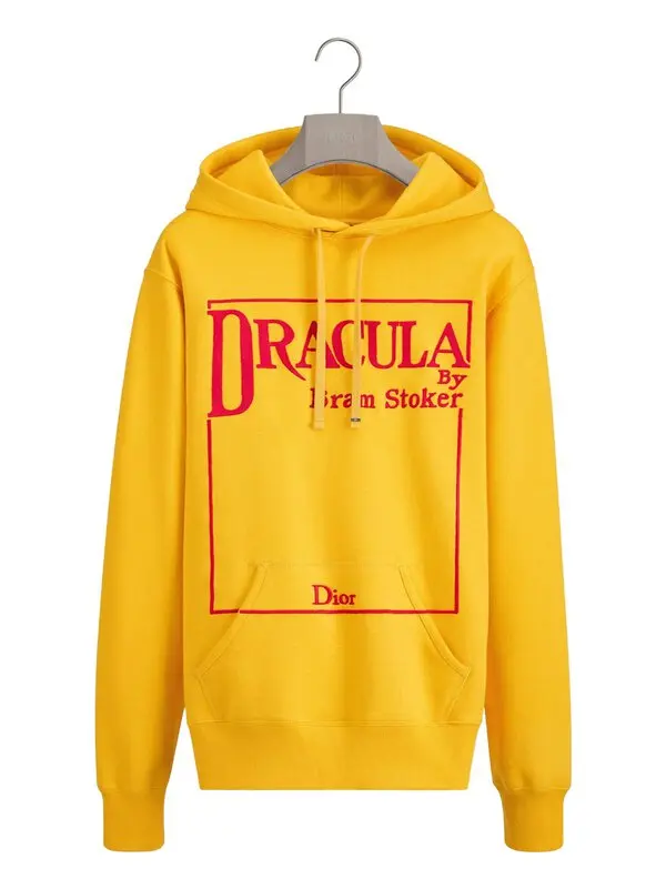 Dior Book Cover Hoodie - Yellow