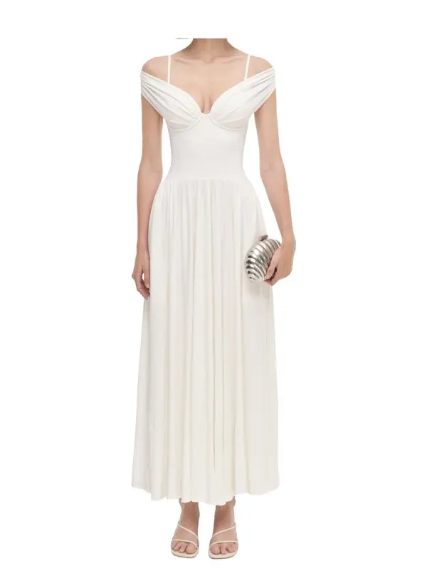Simkhai Off-the-shoulder Strapless Gown - Ivory