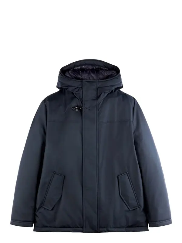 FAY Hooded Padded Jacket - Black