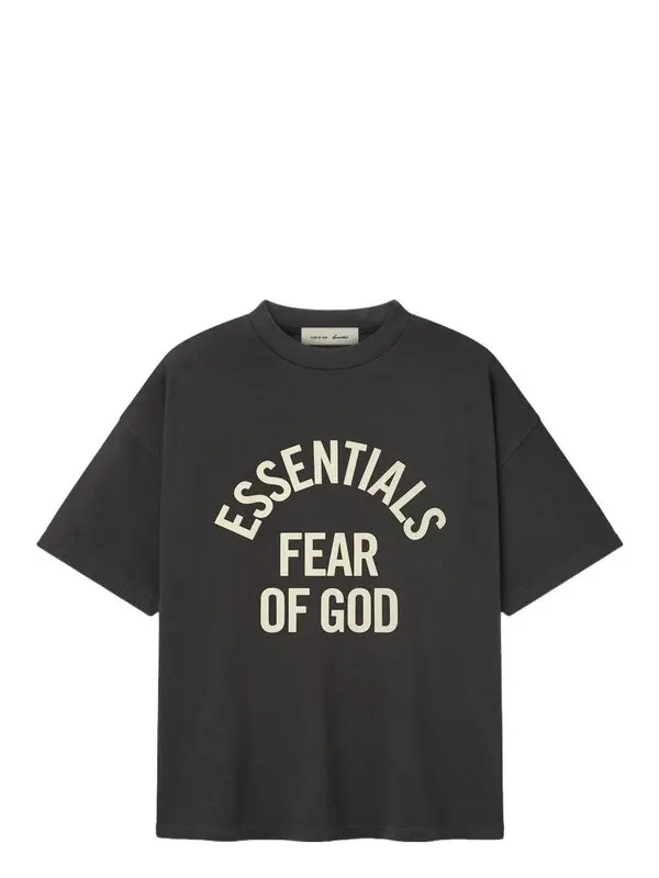 Fear Of God Short Sleeve T-shirt - Faded Black