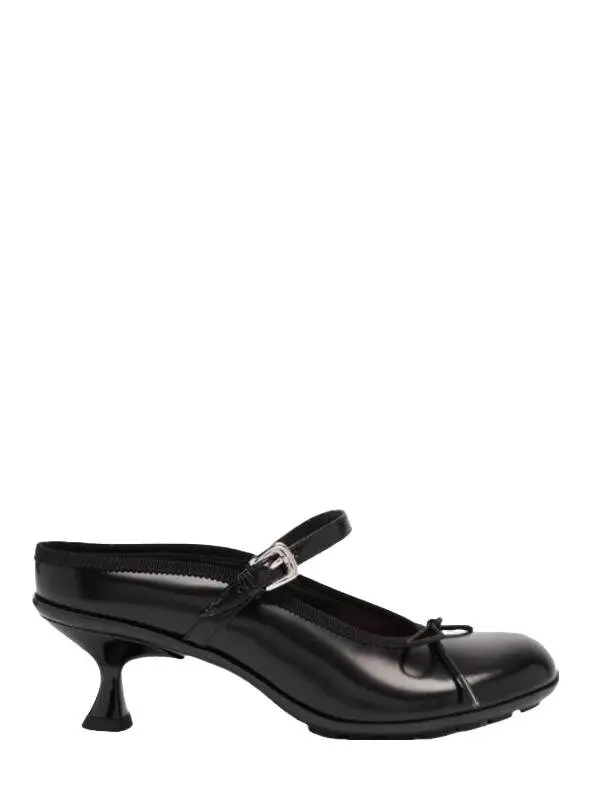 Simone Rocha Round-toe High-heeled Mules - Black