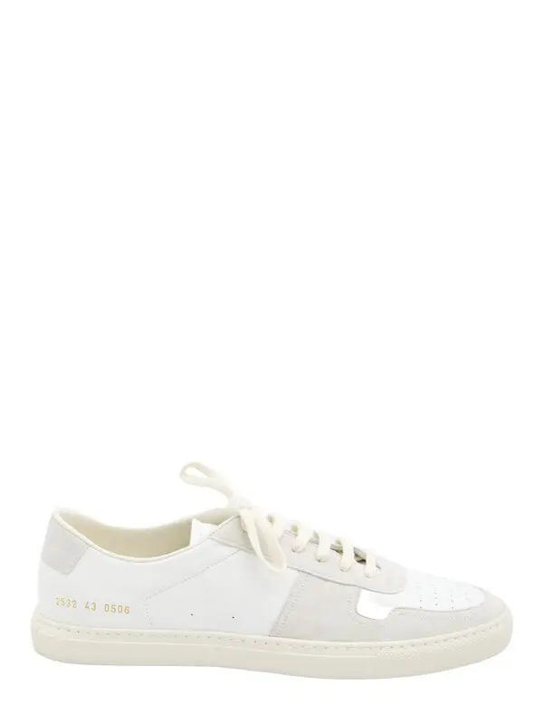 COMMON PROJECTS Bball Low-top Sneakers - White And Light Gray