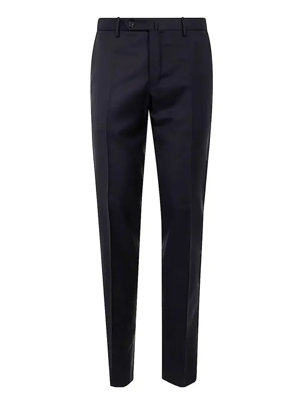 Incotex Wool Trousers - Black