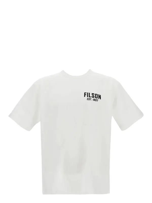 Junya Watanabe Printed Graphic T-shirt - White
