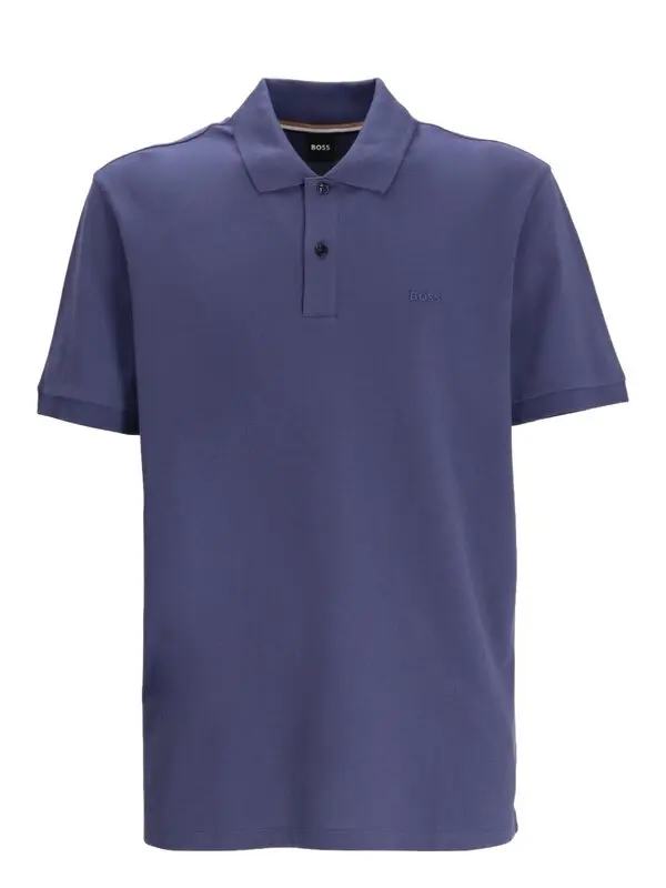 Hugo Boss Logo-embroidered Polo Shirt - No
