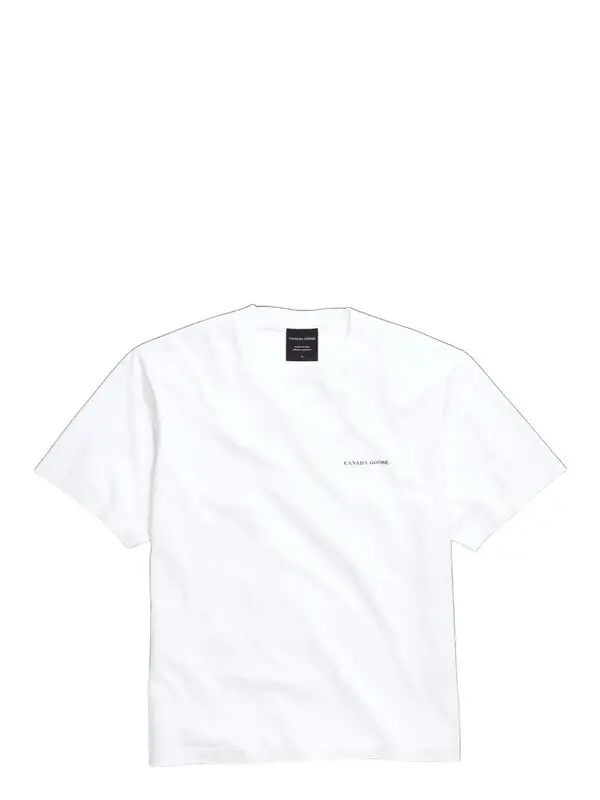 Canada Goose Expedition Logo T-shirt - Optical White