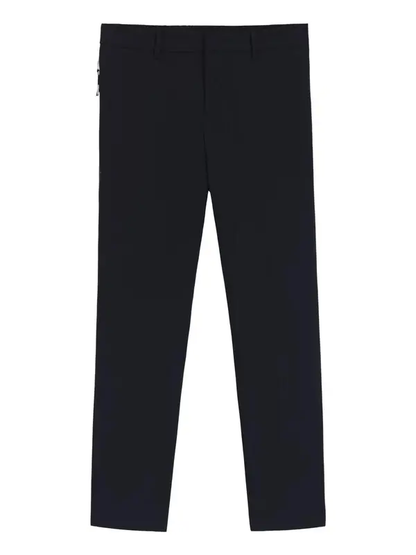 Hugo Boss Concealed-fastening Tailored Pants - Dark Blue