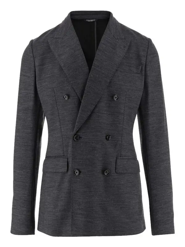 Dolce & Gabbana Double-breasted Blazer - Black
